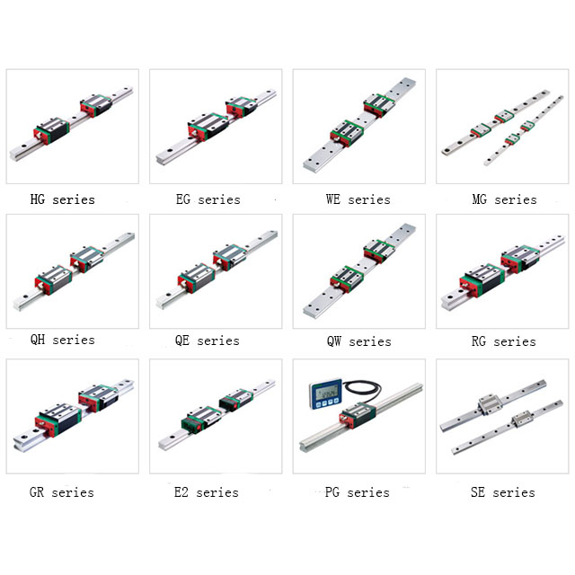 HIWIN linear guideways linear rail HG RG EG MG WE series linear rail ...